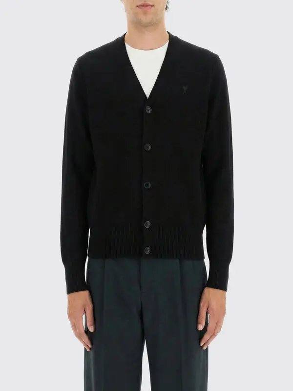 AMI Paris Wool Cardigan