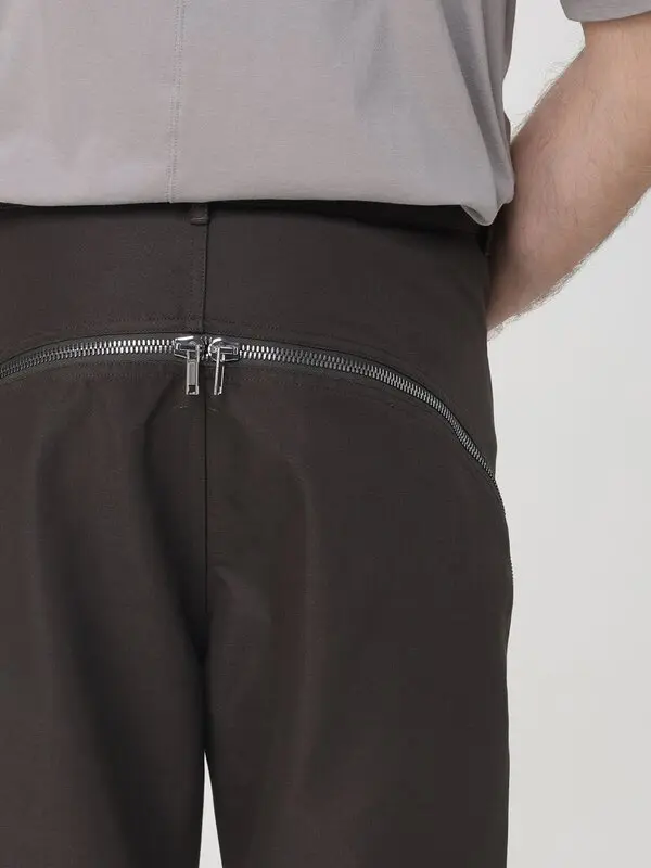 Rick Owens Banana Cotton Blend Trousers - Brown