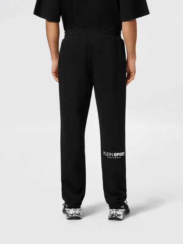 PLEIN SPORT Technical Fabric Jogging Pants - Black