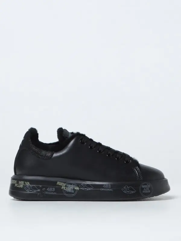 Premiata Colour" Black Trainers