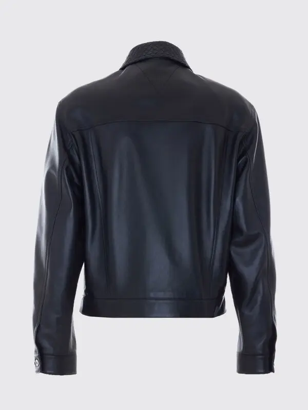 Bottega Veneta Leather Shirt Jacket