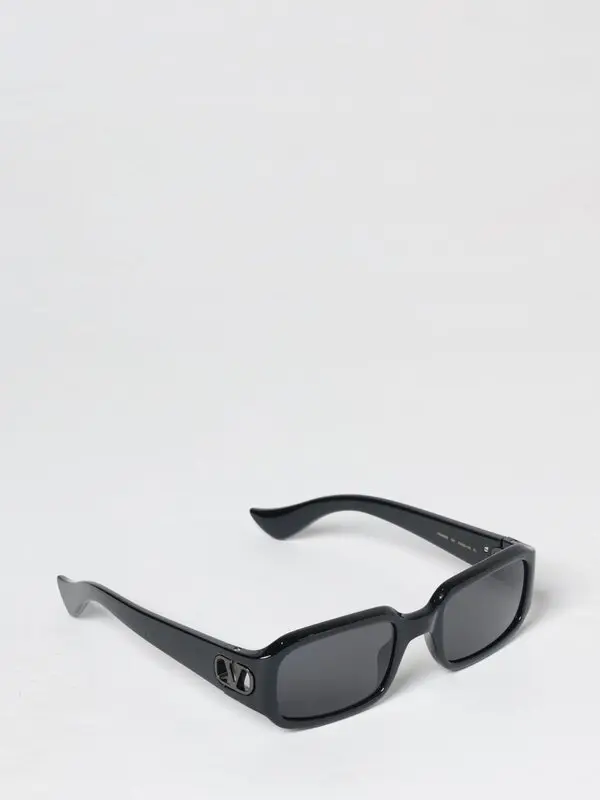 Valentino Garavani Vlogo Signature Rectangle Acetate Sunglasses