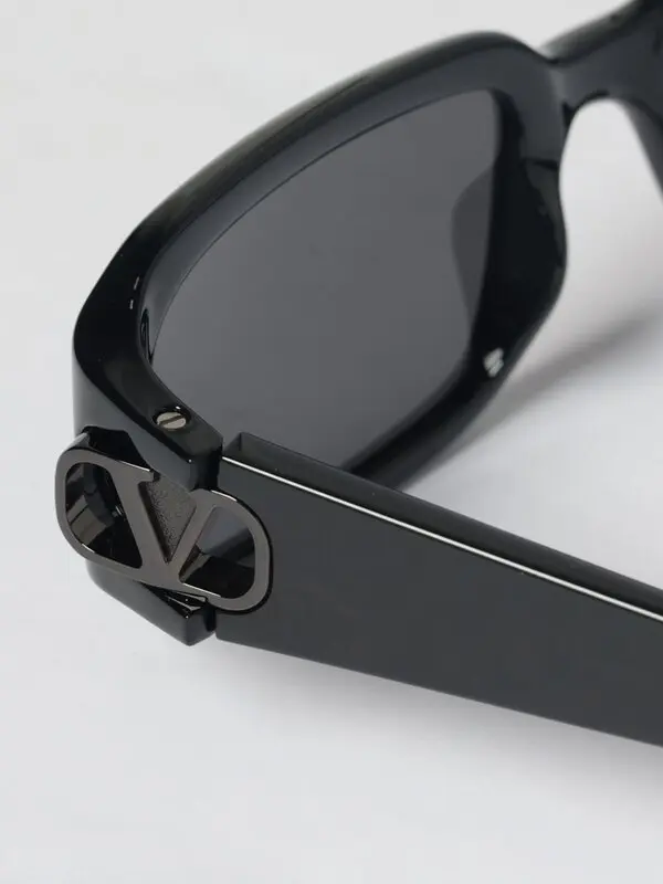Valentino Garavani Vlogo Signature Rectangle Acetate Sunglasses