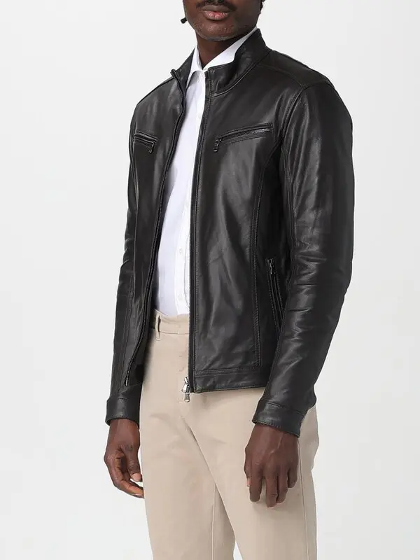 XC Leather Jacket - Dark