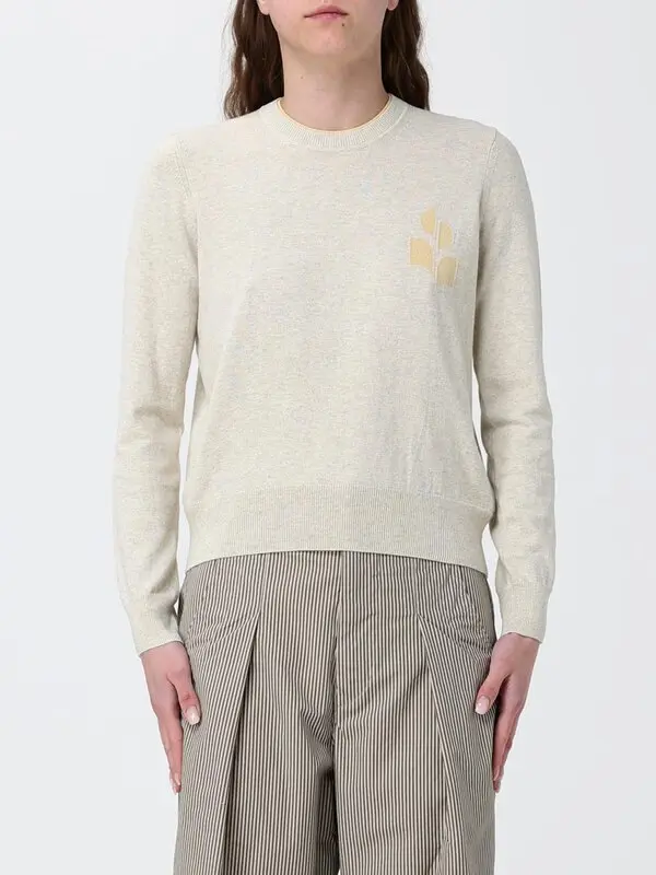 Isabel Marant Étoile Wool And Cotton Crewneck Pullover - Grey