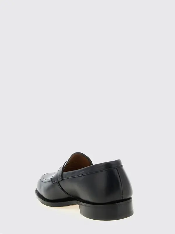 TRICKER'S Harvard Penny Loafers - Black