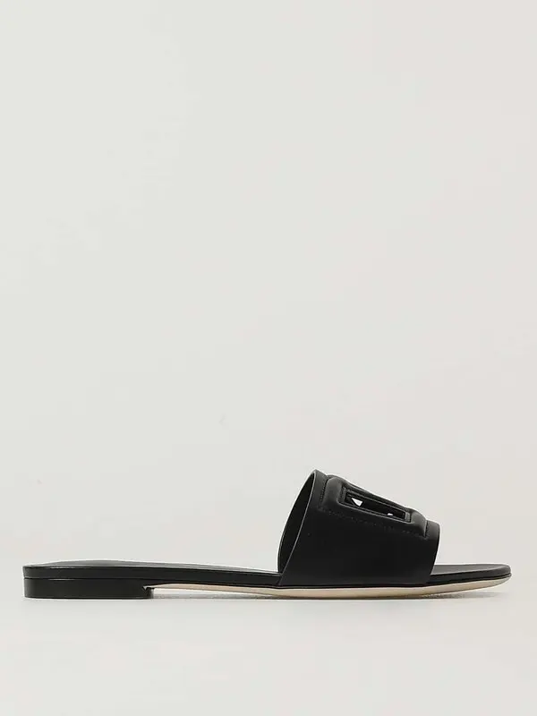 Dolce & Gabbana Embellished Heeled Sandals - Black