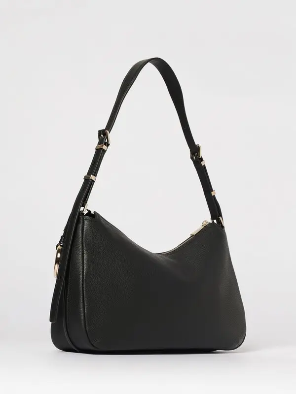 Michael Kors Nolita Medium Pebbled Leather Shoulder Bag - Black