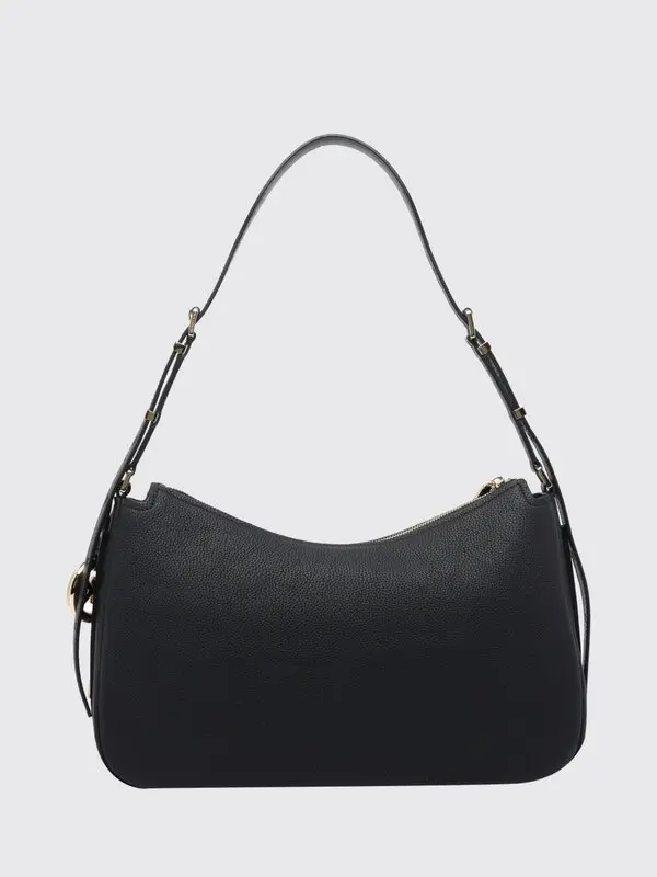 Michael Kors Nolita Medium Pebbled Leather Shoulder Bag - Black