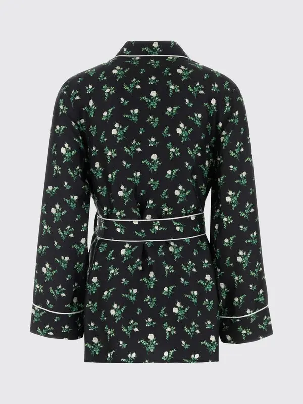 Dolce & Gabbana Floral Print Silk Shirt