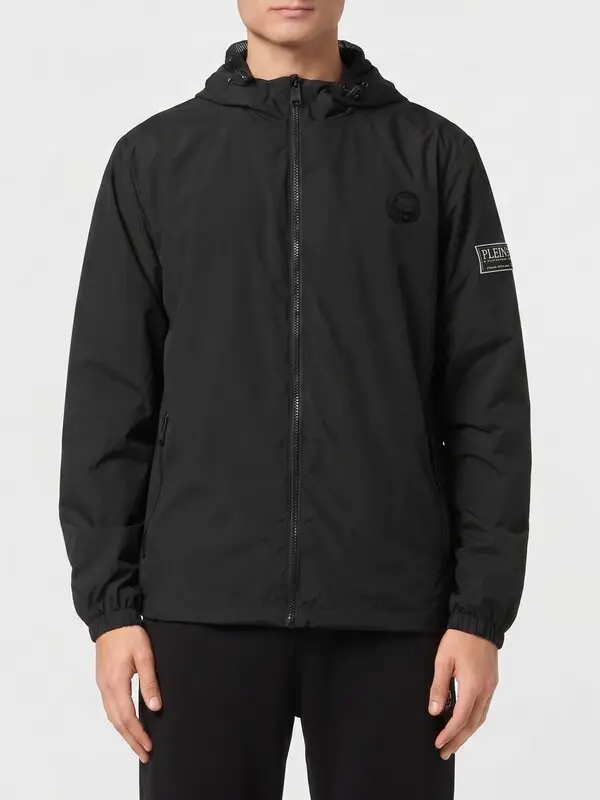 PLEIN SPORT Hooded Windbreaker