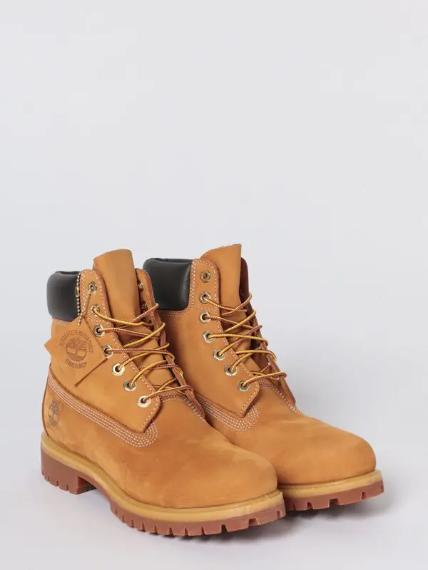 Timberland Lace-up Boots - Ivory
