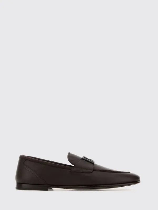 Dolce & Gabbana Erice Loafers In Leather