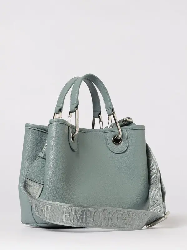 Emporio Armani Top Handle Bag With Detachable Strap - Grey 1