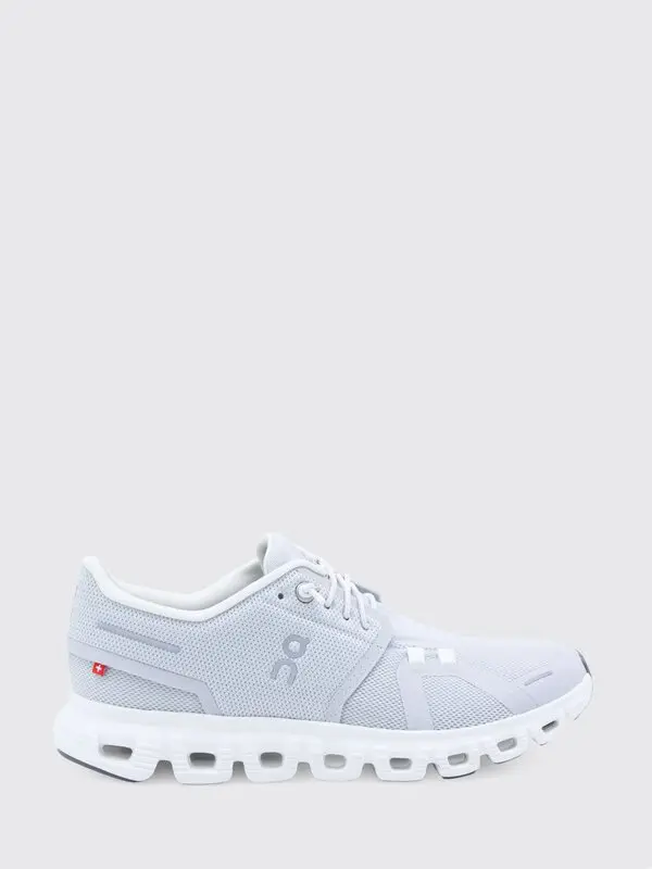 On Cloud Slip- Sneakers In Breathable Mesh - Ice