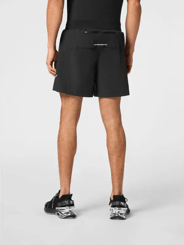 PLEIN SPORT Technical Fabric Shorts