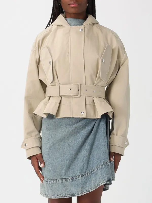 Alexander McQueen Cropped Hooded Jacket