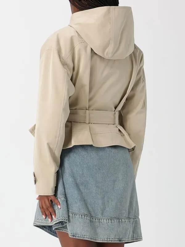 Alexander McQueen Cropped Hooded Jacket