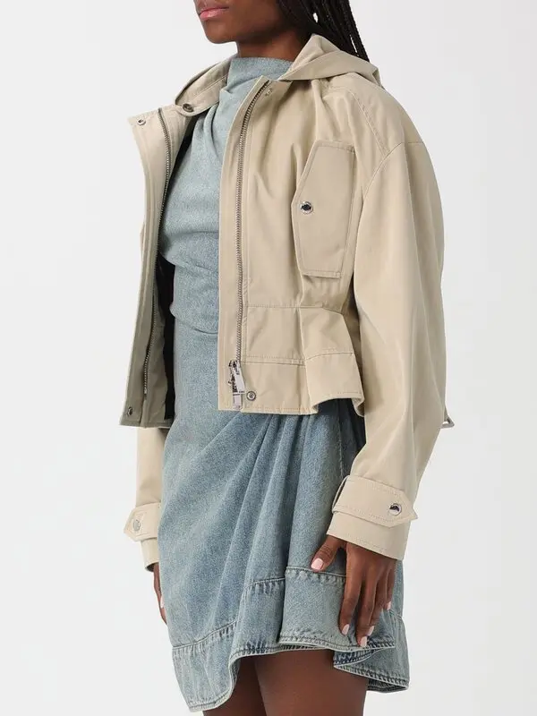 Alexander McQueen Cropped Hooded Jacket
