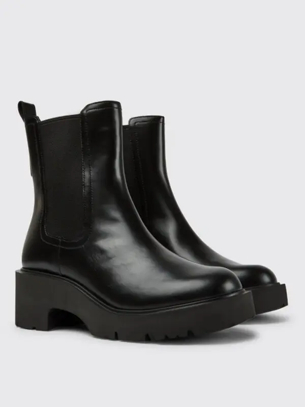 Camper Milah Ankle Boots In Calfskin