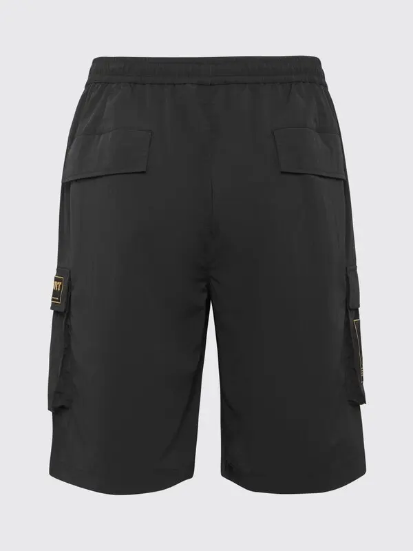 PLEIN SPORT Technical Stretch Fabric Cargo Shorts