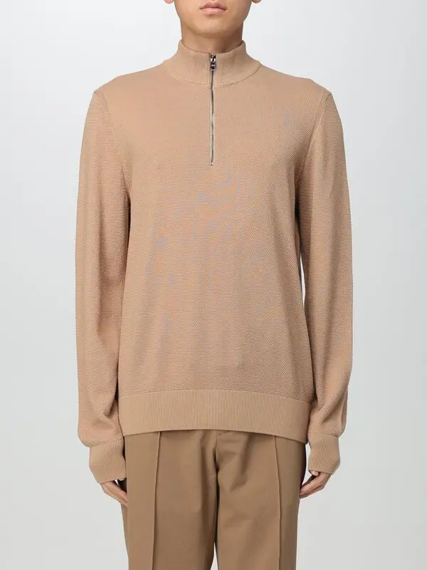 BOSS Quarter Zip Jumper