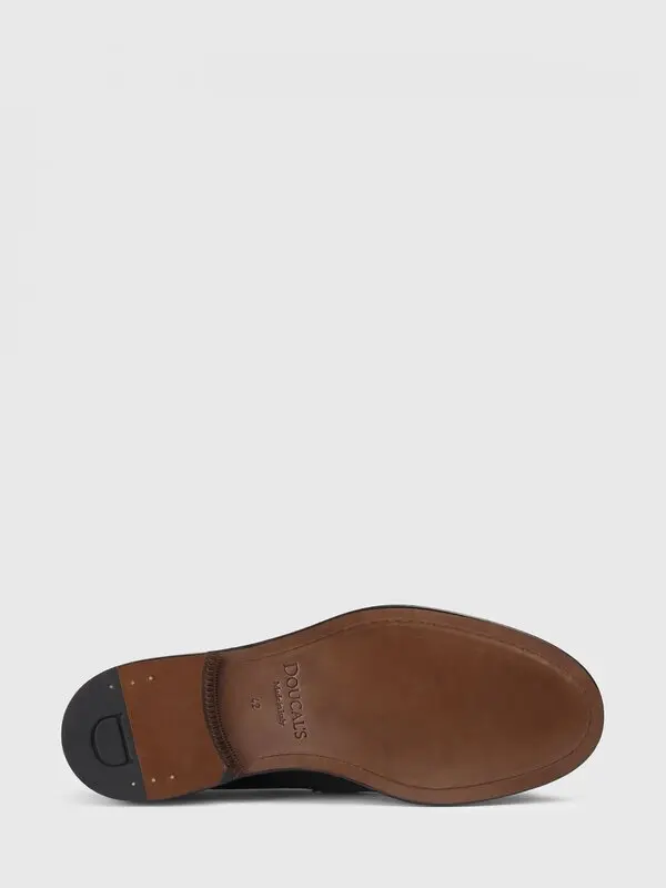 DOUCAL'S Leather Loafers - Dark