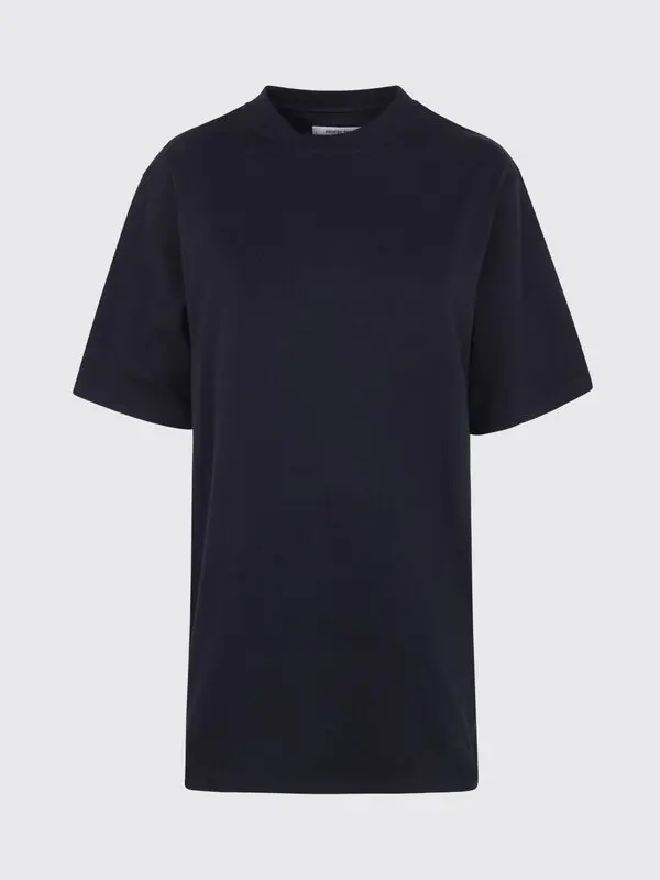 Phoebe Philo Crew Neck T-shirt With Dropped Shoulders