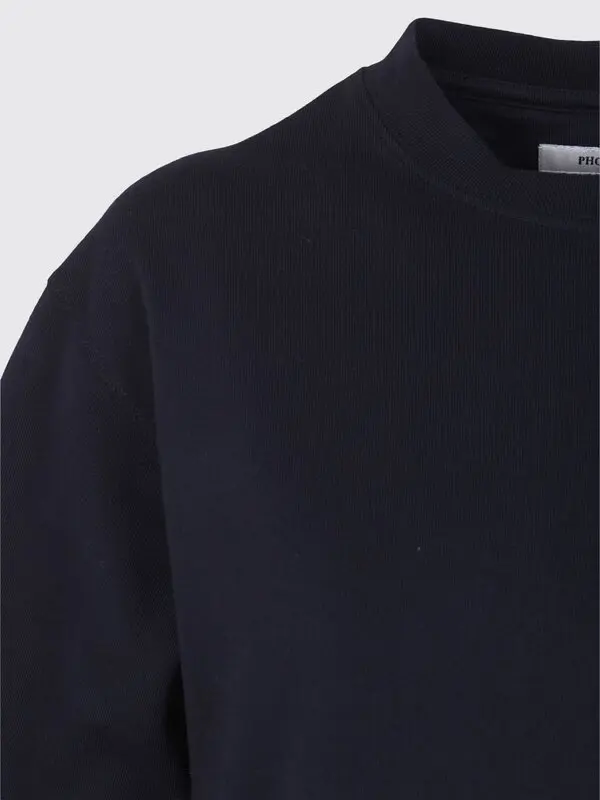 Phoebe Philo Crew Neck T-shirt With Dropped Shoulders