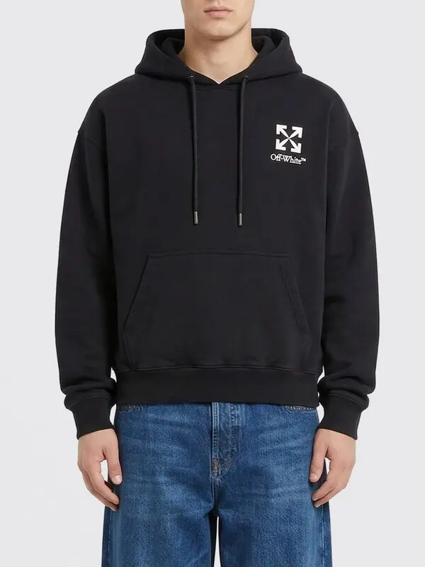 Off-White Cotton Hoodie
