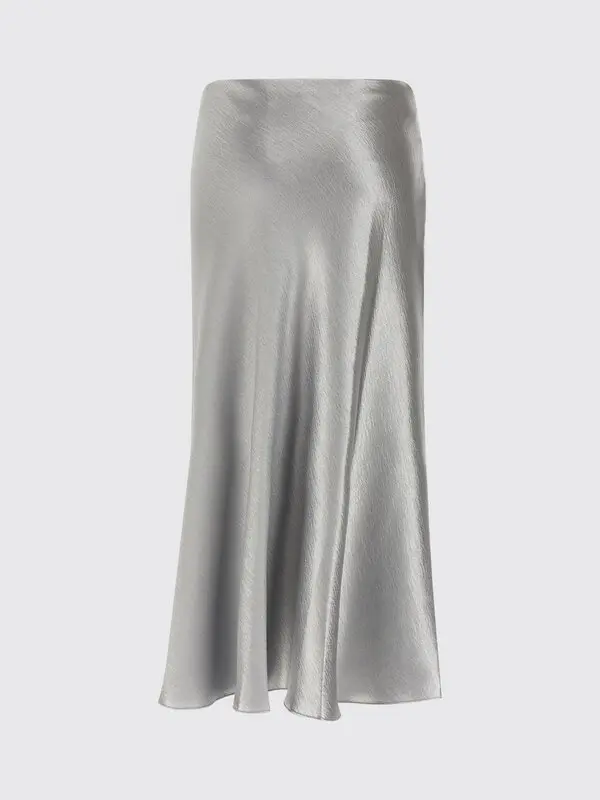 Tory Burch Satin Midi Skirt