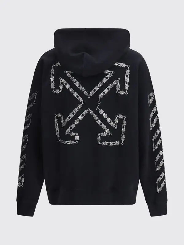 Off-White Cotton Hoodie
