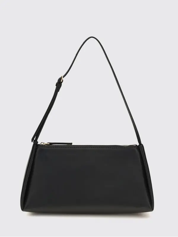 Calvin Klein Aurelis Smooth Calfskin Leather Shoulder Bag