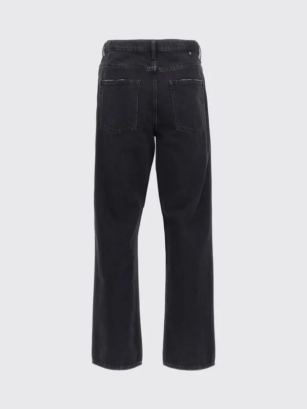 GOLDEN GOOSE Skate Straight Fit Mid-rise Jeans In Cotton Denim