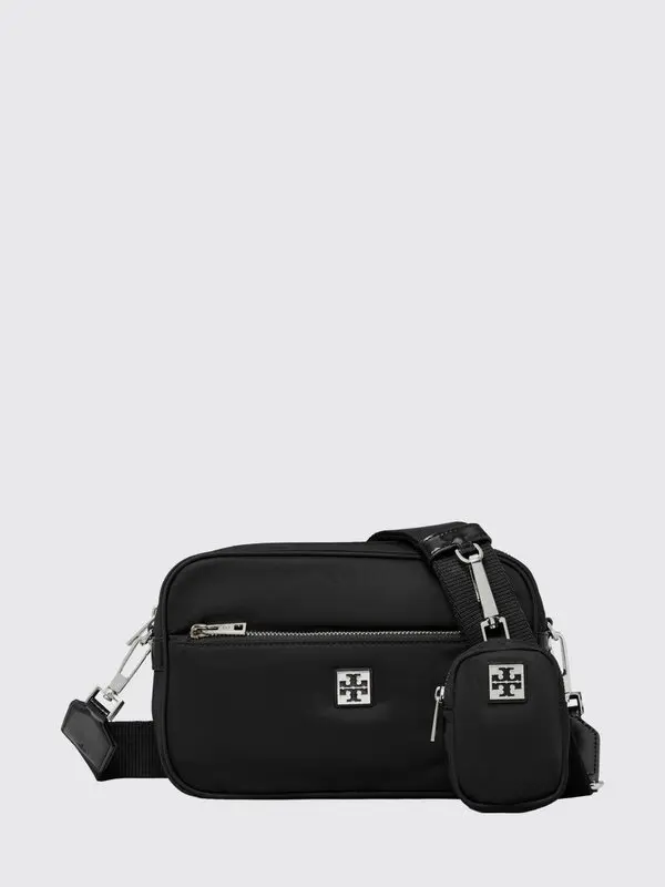 Tory Burch Virginia Recycled Nylon Crossbody Bag With Pouch - Black