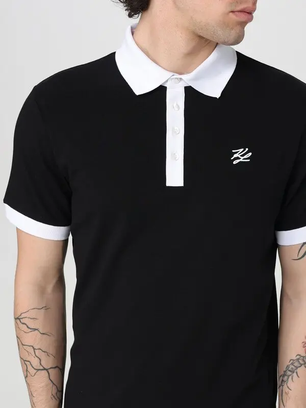 Karl Lagerfeld Polo Shirt Colour - Black