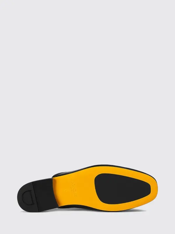 DOUCAL'S Leather Mules - Black