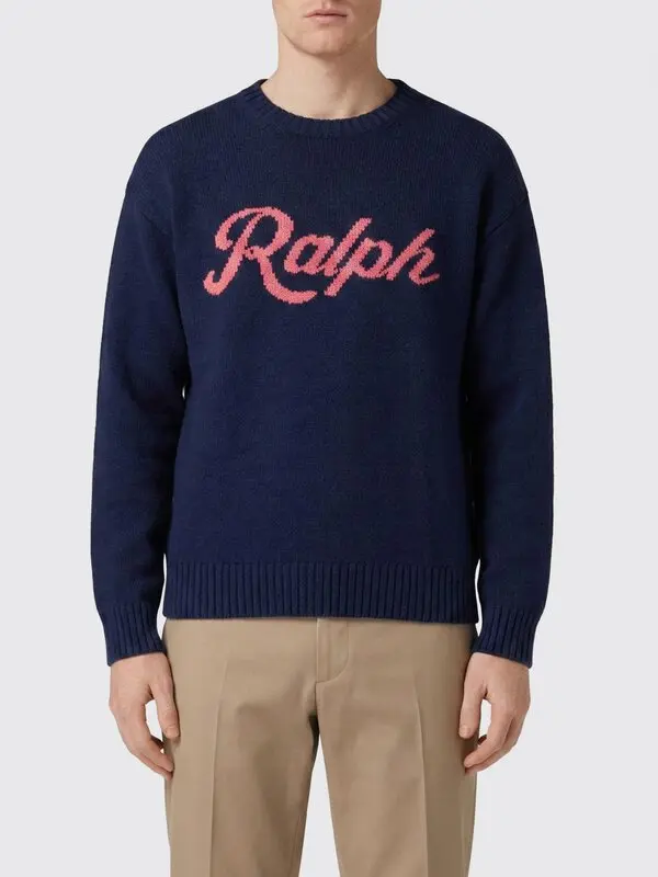 Polo Ralph Lauren Crew Neck Sweater With Jacquard Logo