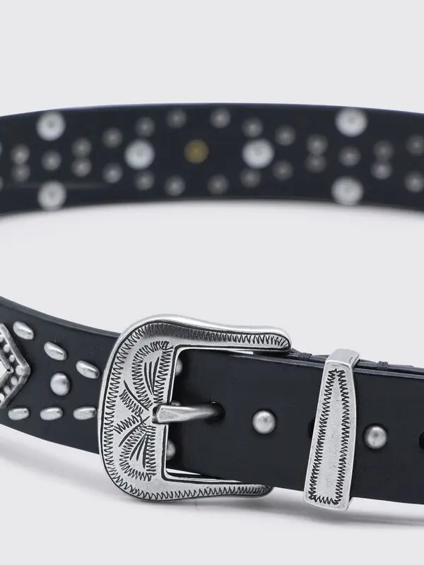 GOLDEN GOOSE Embellished Leather Belt