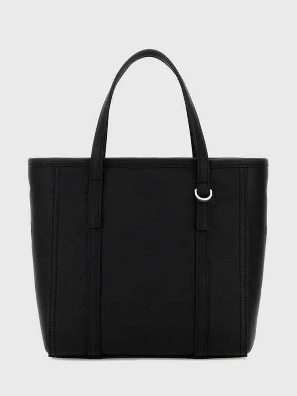 Mcm Toni Mini Embossed Logo Leather Bag