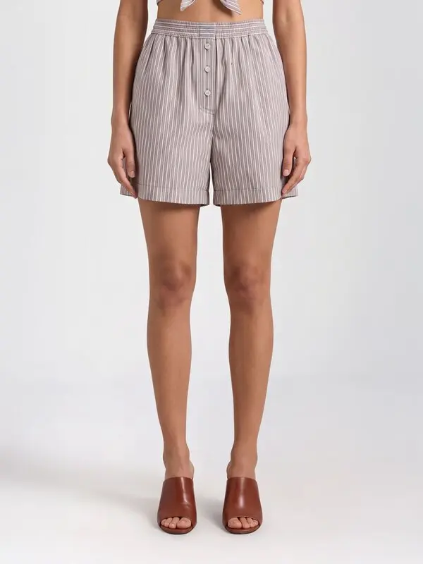 Brunello Cucinelli Striped Cotton And Silk Boxer Shorts