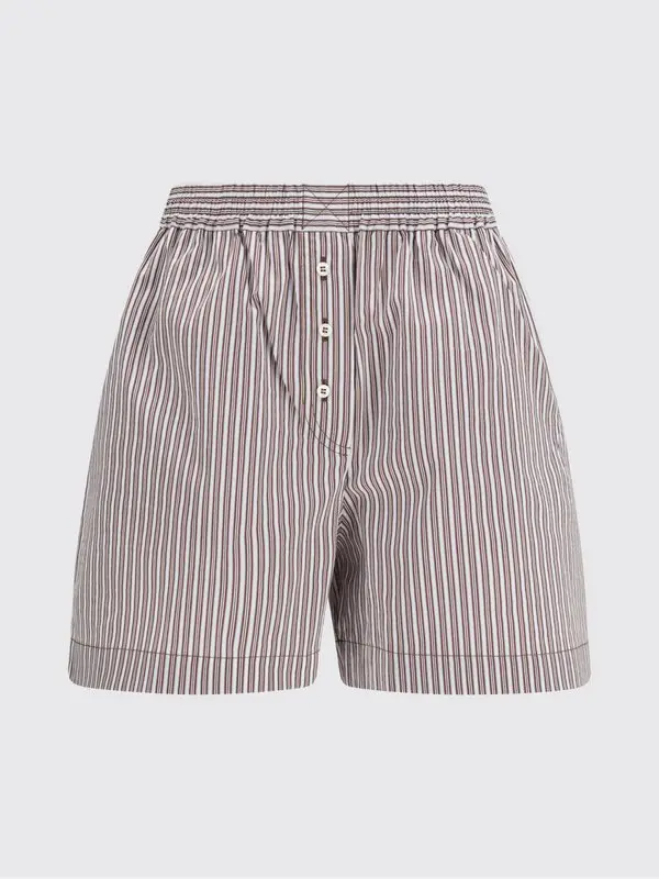 Brunello Cucinelli Striped Cotton And Silk Boxer Shorts