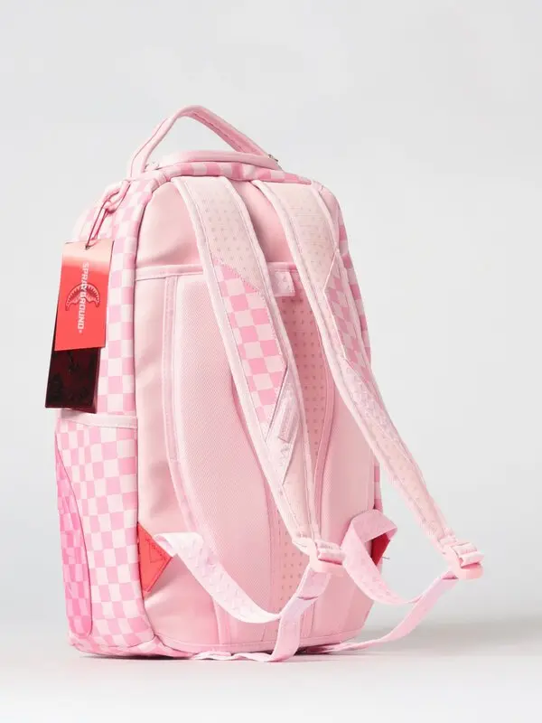 SPRAYGROUND Sip Patch Saffiano Coated Cotton Backpack