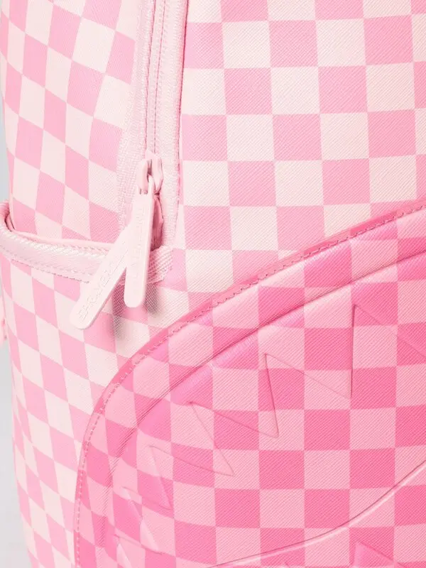 SPRAYGROUND Sip Patch Saffiano Coated Cotton Backpack