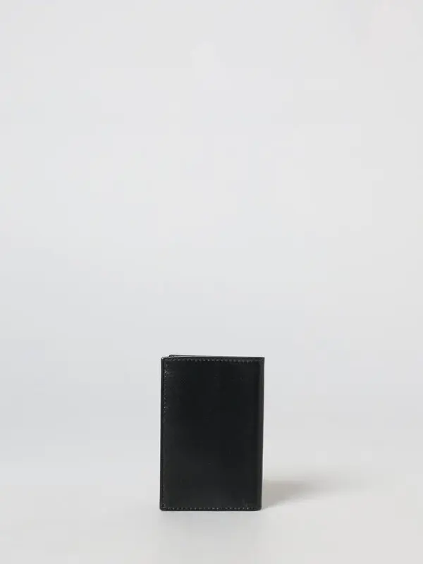 Comme Des Garçons Leather Wallet - Black