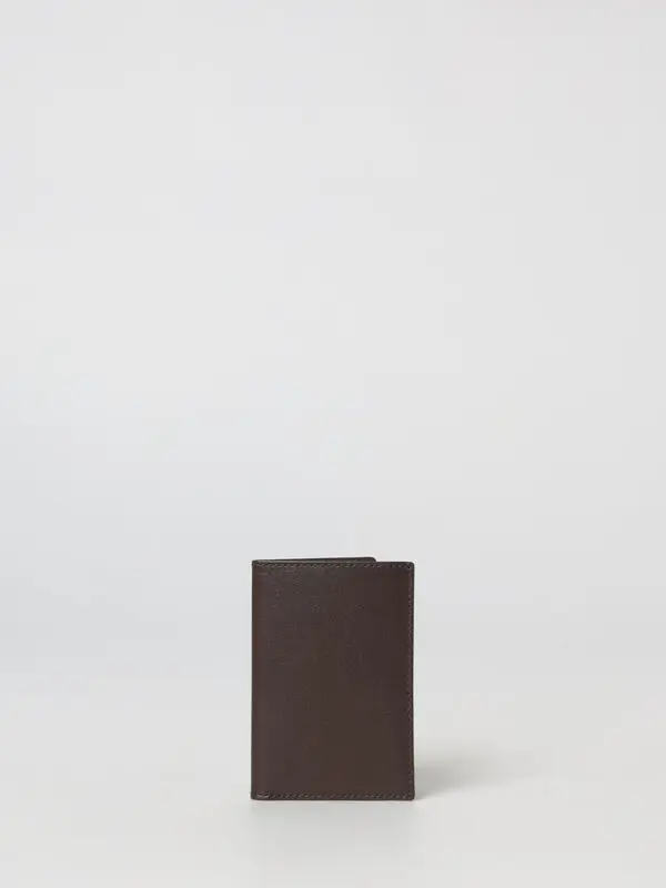 Comme Des Garçons Leather Wallet - Brown