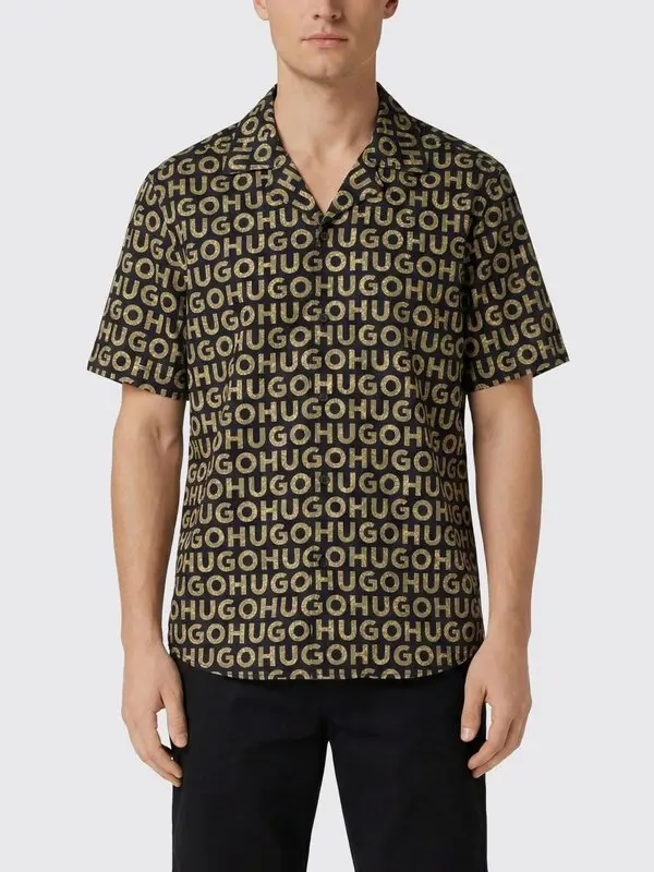 Hugo Cotton Shirt With Logo