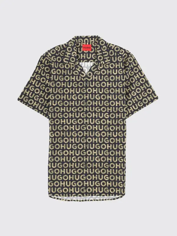 Hugo Cotton Shirt With Logo