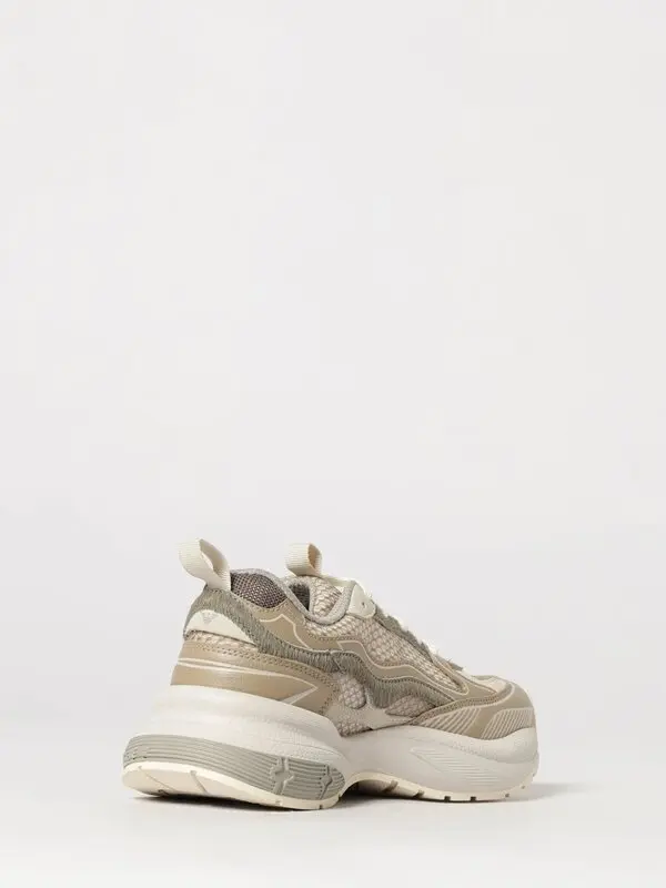 Emporio Armani Chunky Sole Lace-up Trainers - Beige