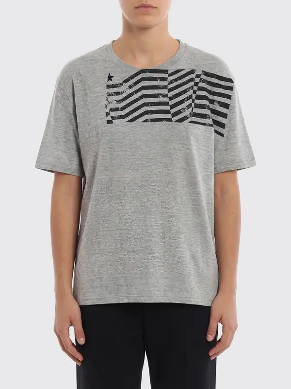 GOLDEN GOOSE Printed Cotton T-shirt